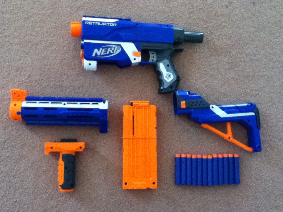 Review: Nerf Elite Retaliator (15m Aus grey trigger) | Blaster Hub