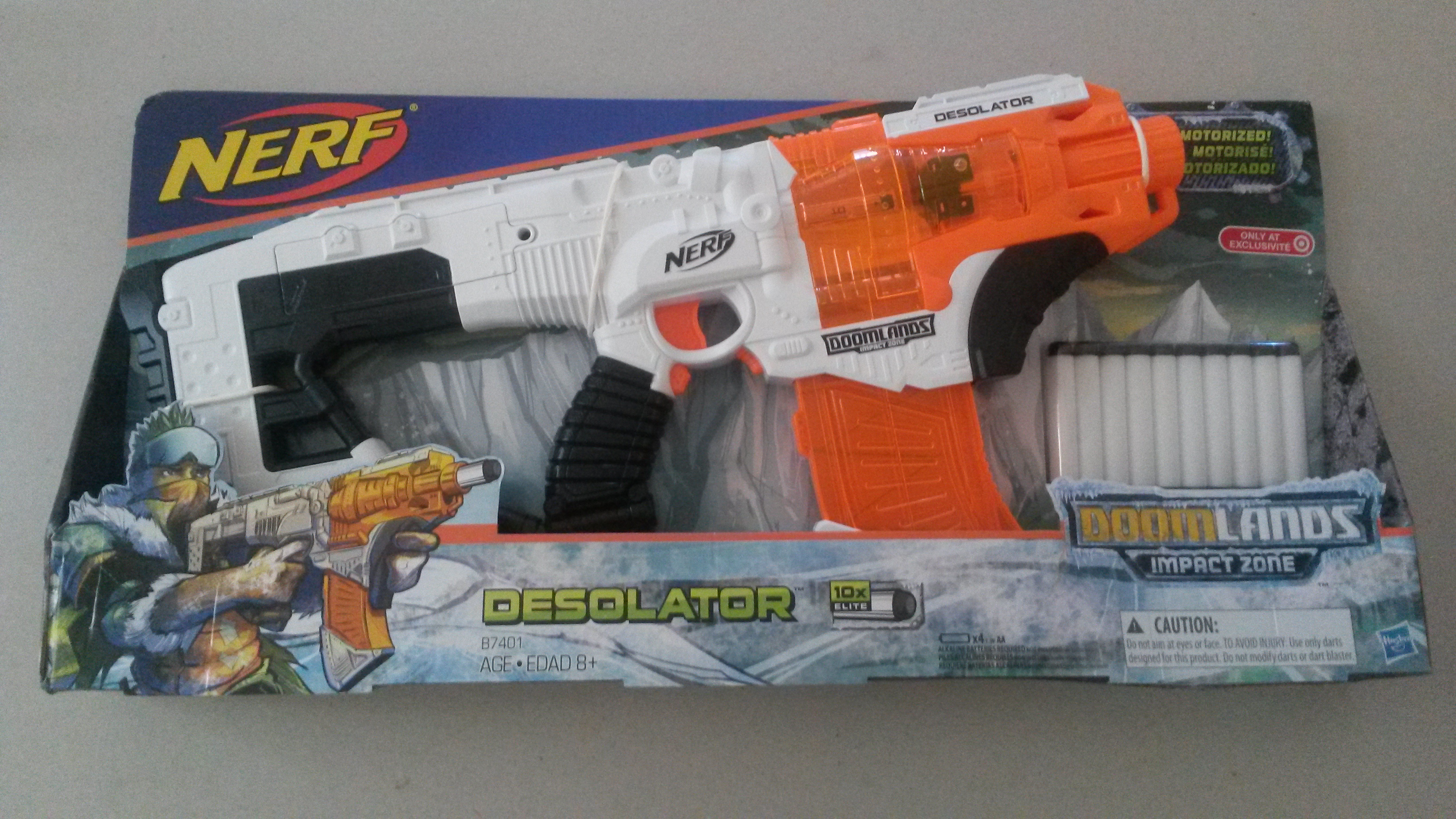 Review: Nerf Doomlands Desolator (US orange trigger) | Blaster Hub